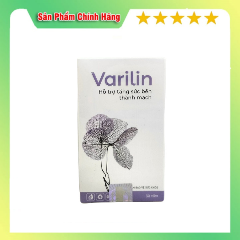 Varilin - Viên uống hỗ trợ điều trị suy giãn tĩnh mạch - Shop Sức Khỏe Việt